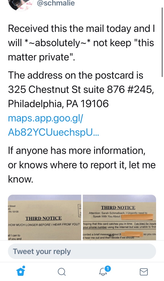 sleazy, alarming, scamming postcards for the circular file ...