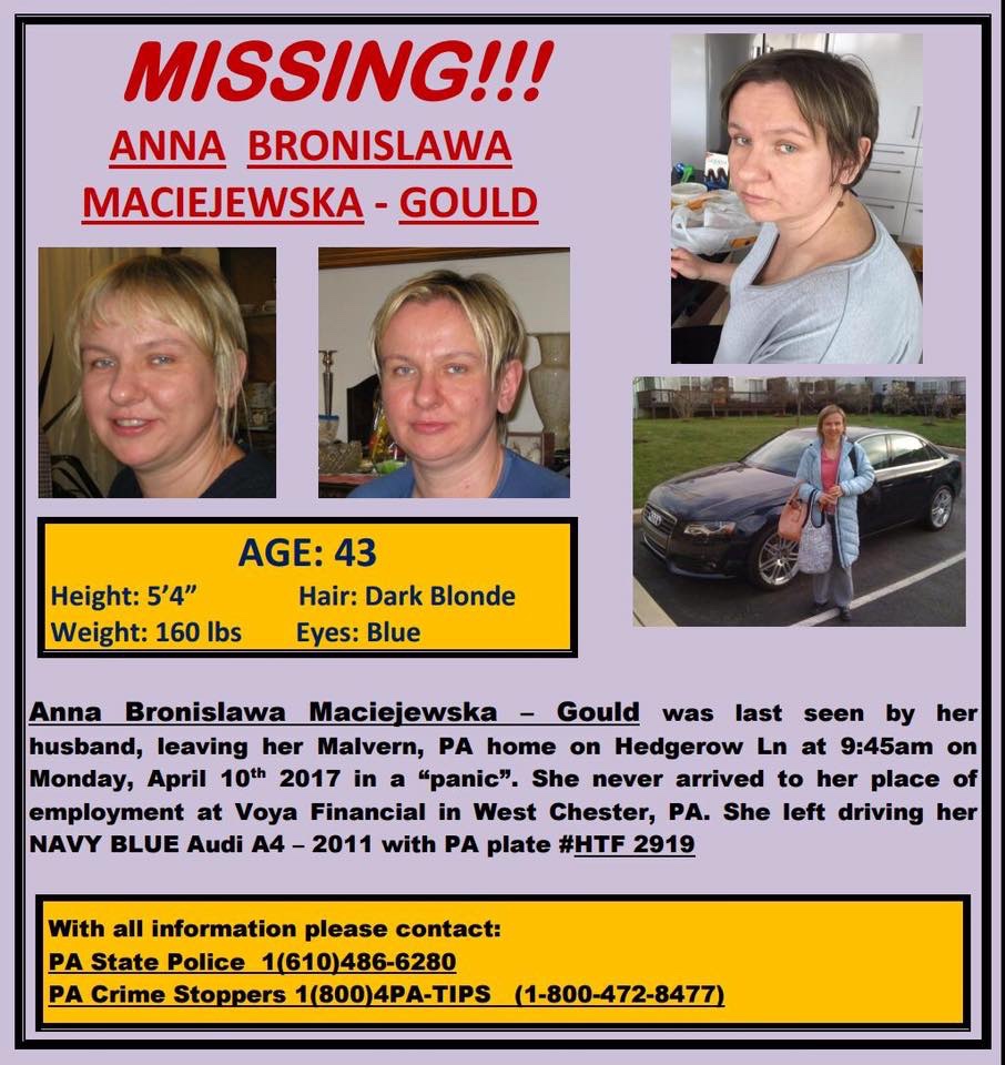 dear allan, where’s your wife anna maciejewska? | chestercountyramblings