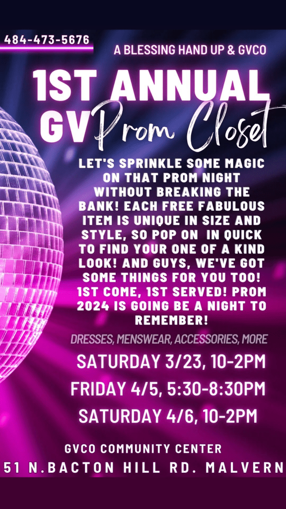 great valley prom closet | chestercountyramblings