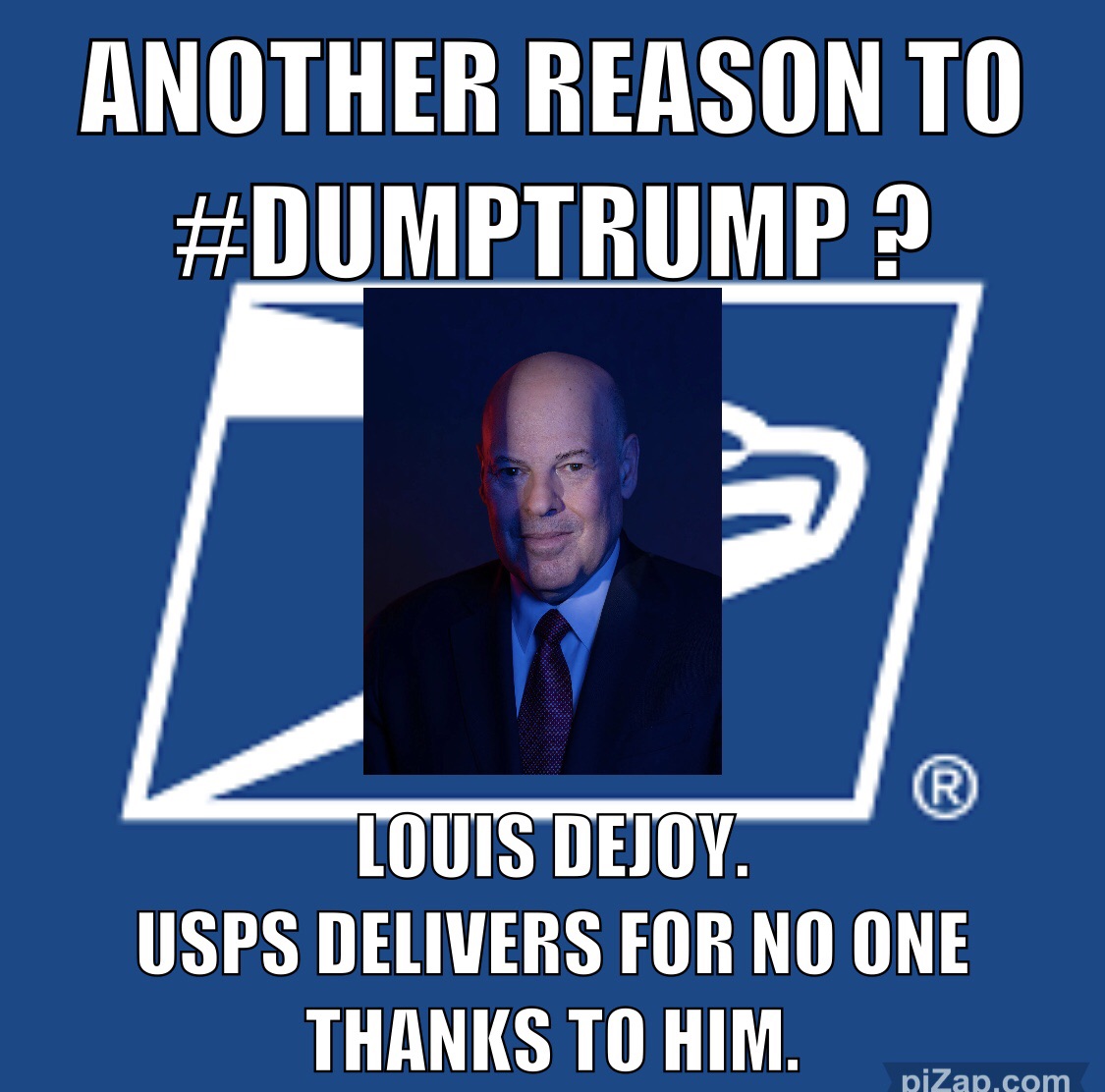 blame trump for appointing dejoy: epic fail after epic fail with usps ...